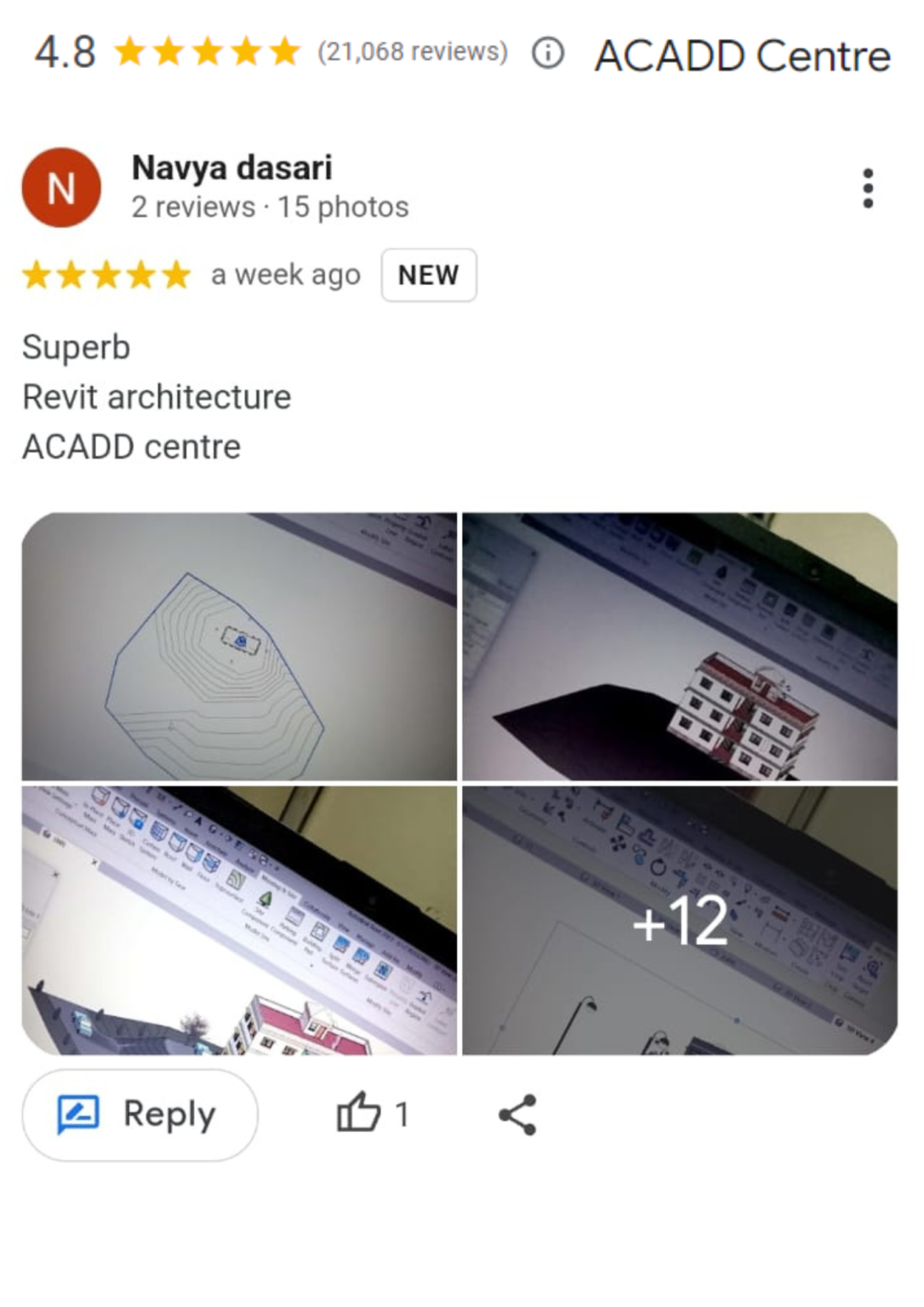 Reviews - Acadd Centre