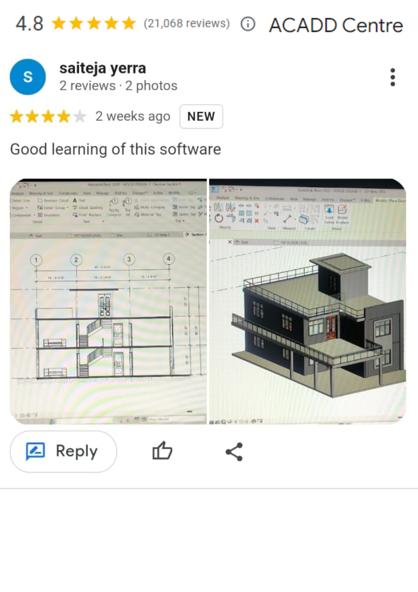 Reviews - Acadd Centre