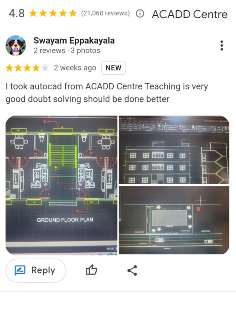 Reviews - Acadd Centre
